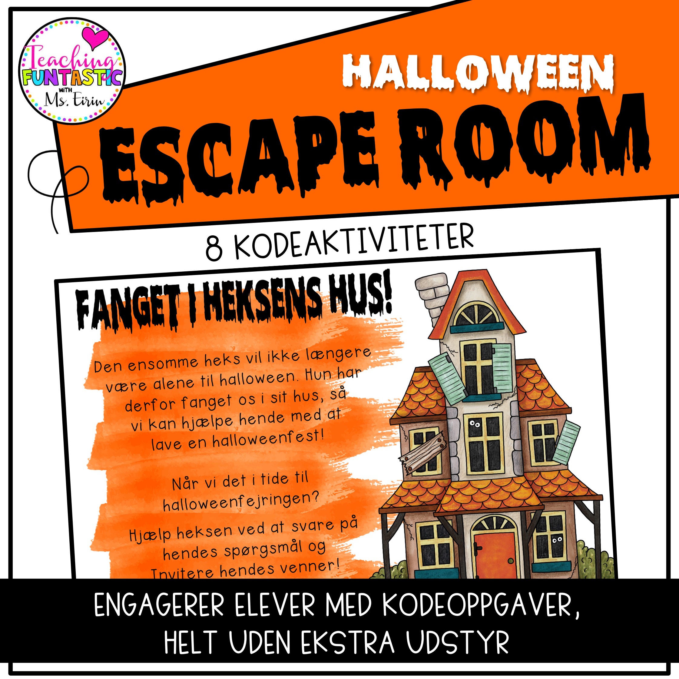 ESCAPE ROOM HALLOWEEN Teaching Funtastic ESCAPE ROOM HALLOWEEN Teaching Funtastic